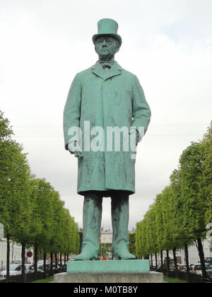 This portrait of Carl Frederik Tietgen, created by artist Rasmus ...