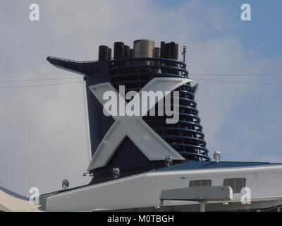 The Celebrity Eclipse is a cruise ship that was photographed from the ...