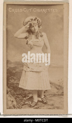 This card features Lillian Russell, a famous American singer and ...