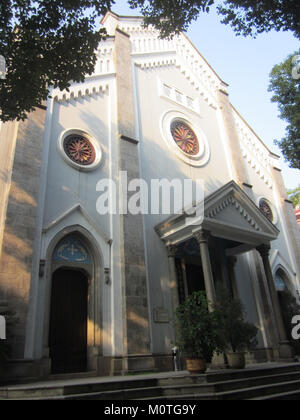 The Cathedral of the Immaculate Conception in Changsha, China, is an ...