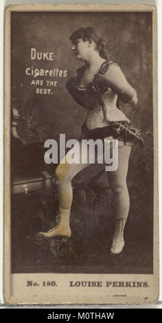 This card features Louise Perkins from the 'Actors and Actresses ...