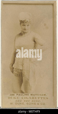 Pauline Markham, from the Actresses series (N245) issued by Kinney ...