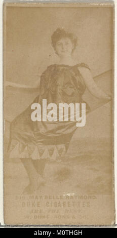 Trading card of May Belle Raymond from the Actors and Actresses series ...