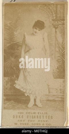 Trading card of Celie Ellis from the Actors and Actresses series by ...
