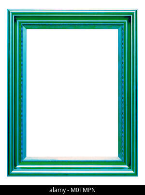Antique green frame isolated on the white background Stock Photo - Alamy