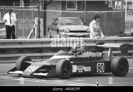 American F1 race car designer Steve Nichols racing for pleasure Stock ...