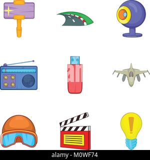 Headway icons set, cartoon style Stock Vector Image & Art - Alamy