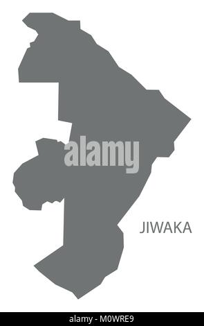 Map of Jiwaka, a province of Papua New Guinea Stock Vector Image & Art ...