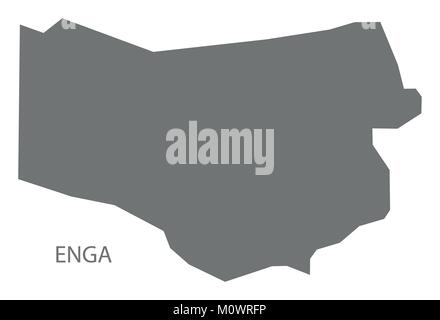 Papua New Guinea, Enga Province, Wabag, Enga tribe, young man dressed ...