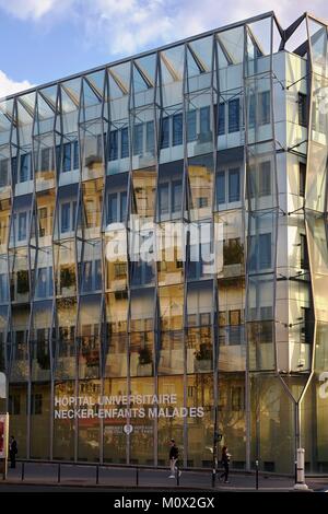 Necker hospital, paris Stock Photo - Alamy