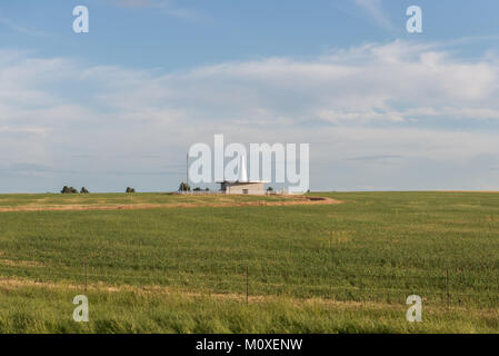 Very high frequency omni-directional range Aerial Drone View VOR ground ...