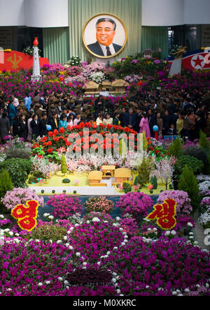 International Kimilsungia and Kimjongilia festival with Kim il Sung and ...