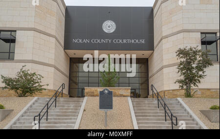 Nolan County Courthouse in Sweetwater Texas Stock Photo - Alamy