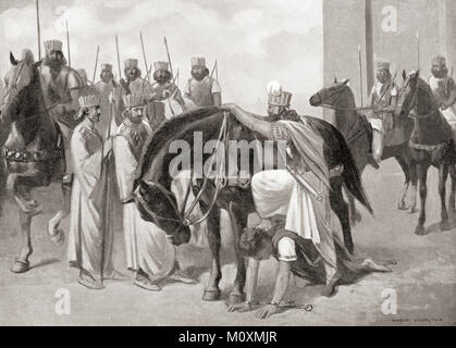 Valerian, emperor of the Roman Empire, he king of Persia, took him as ...