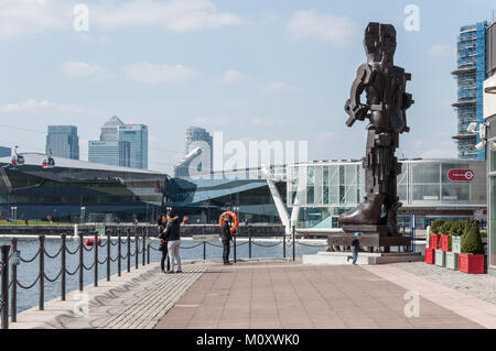 Vulcan sculpture by Eduardo Paolozzi on display at Scottish National ...