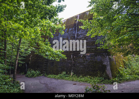 Giant bunker in Mamerki (German: Mauerwald) bunker complex - former ...