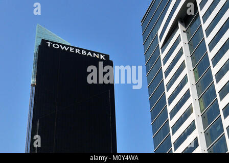 Tower Financial Center, Tower bank Panama city Panama Stock Photo - Alamy