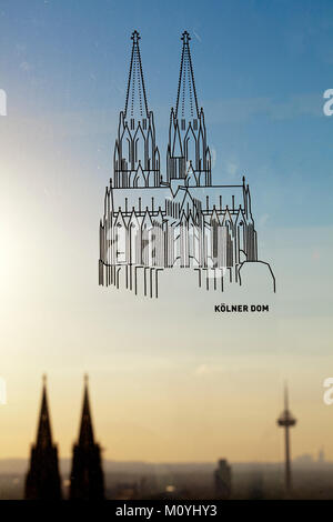 Aussichtsplattform Köln-Triangle, Köln, Nordrhein-Westfalen ...