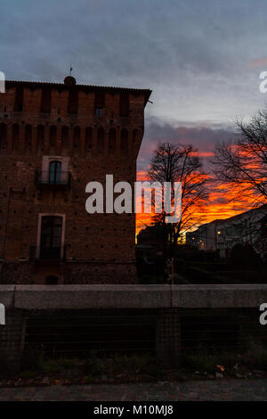 Castle Sforzesco, Galliate, Novara, Piedmont, Italy Stock Photo - Alamy