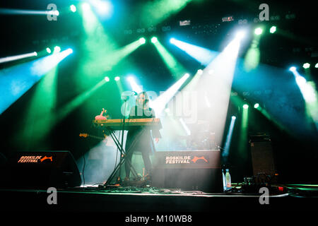 Singer Rachel Goswell of Slowdive performs during the music festival ...