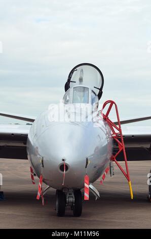 English Electric Canberra PR9 cockpit canopy detail Stock Photo - Alamy