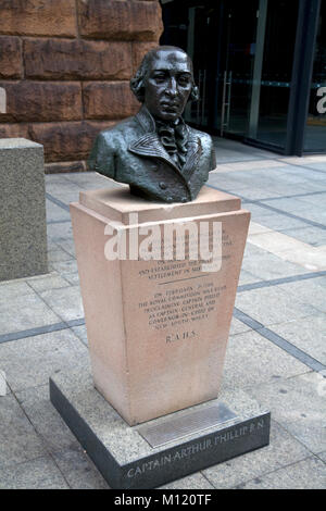 Captain Arthur Phillip was the founding Governor of the Colony of New ...