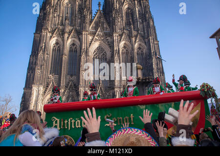 Carnival float in Cologne, Germany Stock Photo - Alamy