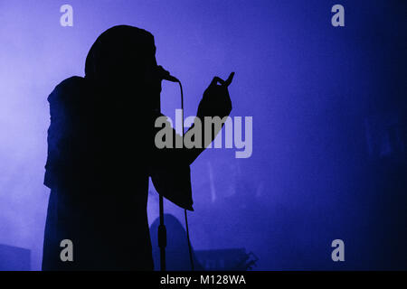 The American drone metal band Sunn O))) performs a live concert at the ...