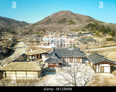 Wanggok Village, Traditional architecture historic village in Goseong ...