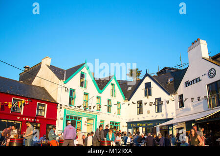 Dun an Sead Castle, Baltimore Village, County Cork, Ireland Stock Photo ...