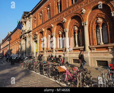 MILAN - The historic building of the University of Milan, the Statale ...