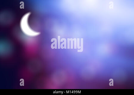abstract magic moon bokeh background Stock Photo - Alamy