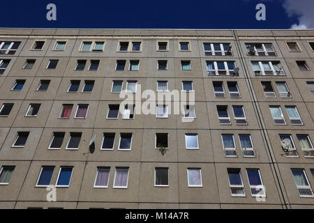 Plattenbauten, Plattenbau is a building constructed of large ...