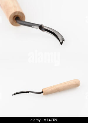 The V-Gouge for leather working Stock Photo - Alamy