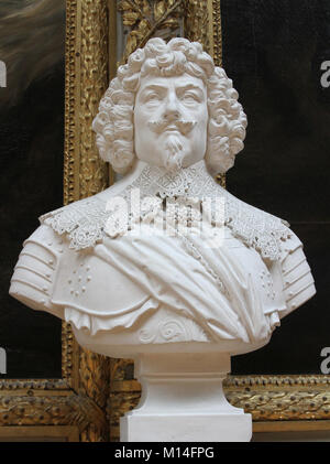 A portrait of Jean de Saint-Bonnet, marquis de Toiras, showing his ...