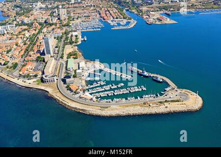 France, Bouches du Rhone, Gulf of Fos sur Mer, Port de Bouc, Port ...