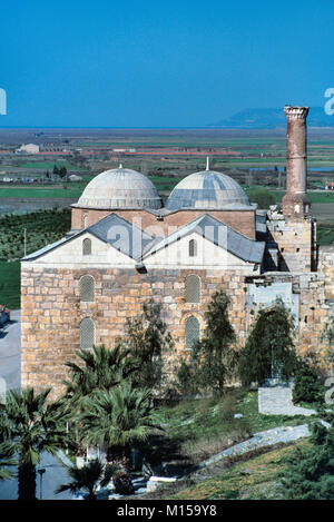 Isa Bey Mosque (1374-75) Seljuk Architecture, Selçuk, Turkey Stock ...