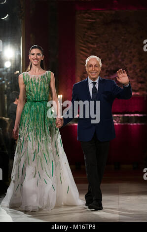 Rome, Rome Fashion Show Haute Couture 2025. At the second edition of ...