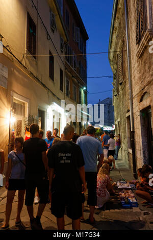 Nightlife in Pula, Croatia Stock Photo - Alamy