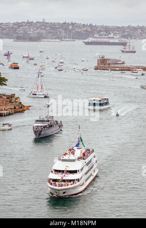 Annual Australia Day Ferry Boat Race - Ferrython, Sydney Harbour ...