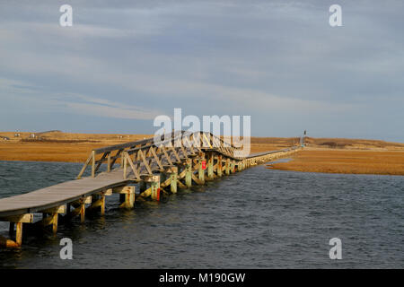 Sandwich Boardwalk, Sandwich, Cape Cod, Massachusetts, USA Stock Photo ...
