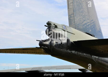 American B-52 bomber tail Stock Photo - Alamy
