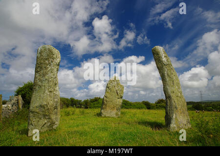 Meini Hirion, Three Sisters Standing Stones, Llanfechell, Anglesey ...