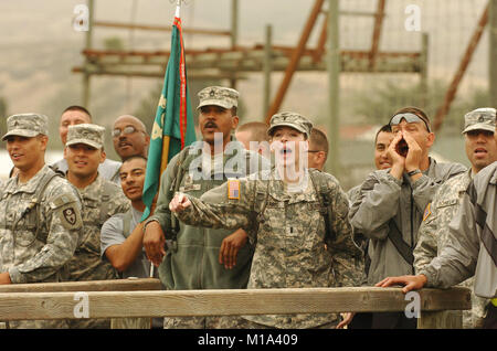 Members of the 40th Military Police Company, who convoyed from their ...