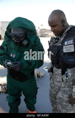 The 95th Civil Support Team from Hayward, California, conducted a ...