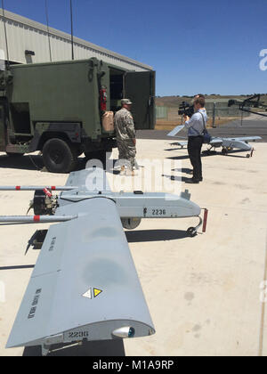The California National Guard unveiled a Tactical Unmanned Aircraft ...