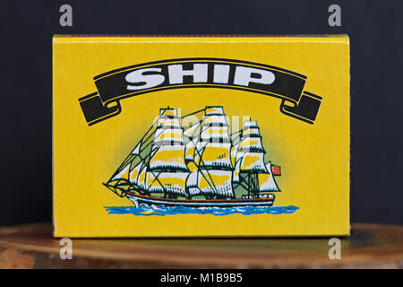 box of matches - ship safety matches Stock Photo - Alamy