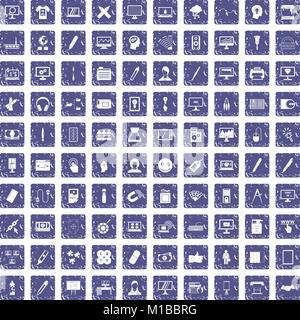 Computer format icons set, grunge style Stock Vector Image & Art - Alamy