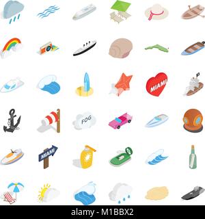 Moisture icons set, isometric style Stock Vector Image & Art - Alamy