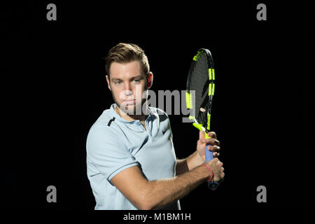 Tennis player Jack Sock attending the Rolex Paris Masters at the Accord ...